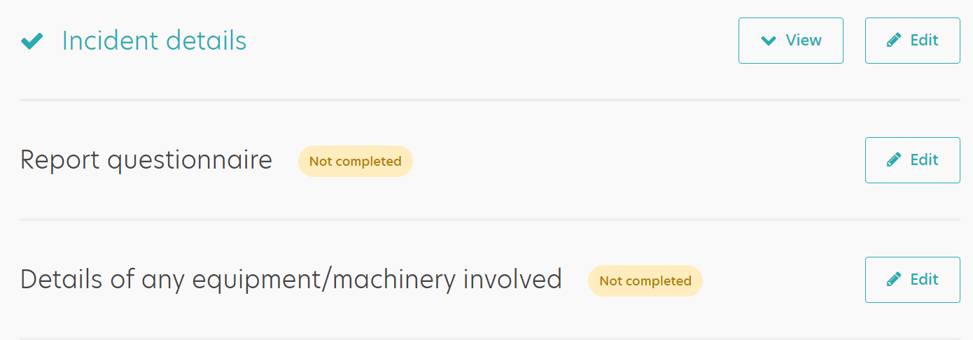 Log a Near Miss/Dangerous Occurrence case in Helpline